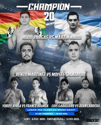 Knock Out Champion 20 | MMA Event | Tapology