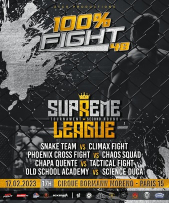 100% Fight 48: Supreme League - Second Round | MMA Event | Tapology
