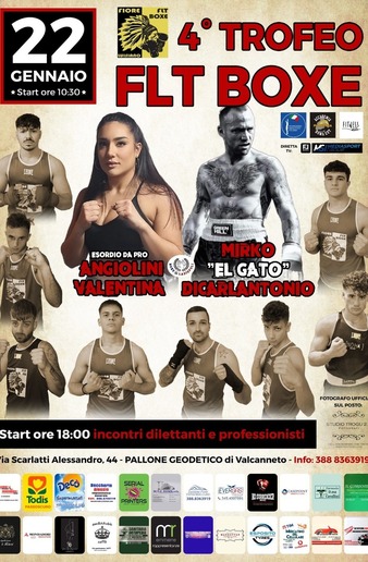 Valentina Angiolini vs. Nevena Markovic, 4 Trofeo FLT Boxe | Boxing Bout | Tapology