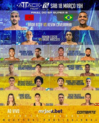 Attack Fight 26 | Muay Thai Event | Tapology