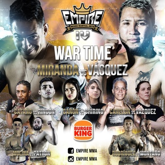 Juan Carlos Miranda vs. Ronald Vasquez, Empire MMA 4 | MMA Bout | Tapology
