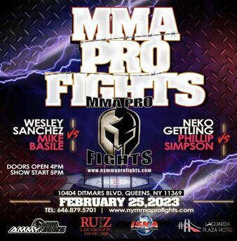 MMA Pro Fights Inc | MMA & Kickboxing Event | Tapology