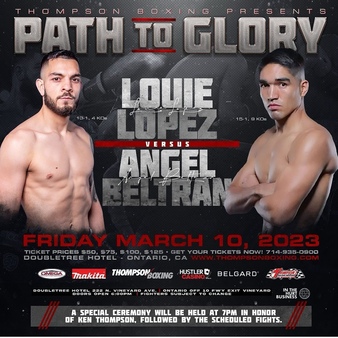 Path to Glory | Boxing Event | Tapology