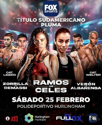Danila Ramos vs. Gabriela Celes, Ramos vs. Celes | Boxing Bout | Tapology