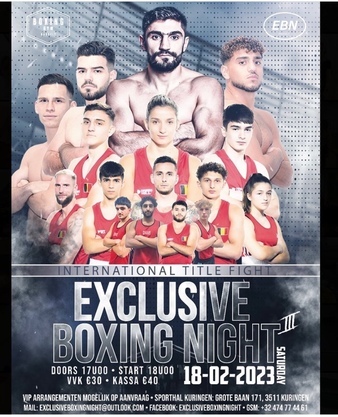 Exclusive Boxing Night | Boxing Event | Tapology