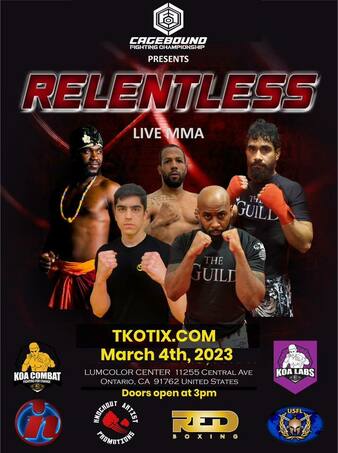 CFC: Relentless | MMA Event | Tapology