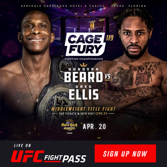 CFFC 119: Beard vs. Ellis | MMA Event | Tapology