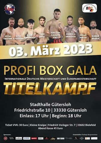 Gianluca Dragotta vs. Vanja Dumitrov, Profi Box Gala | Boxing Bout ...