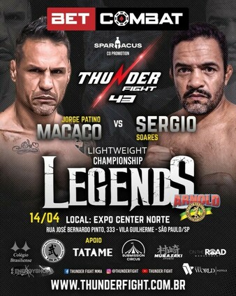 Thunder Fight 43: Legends | MMA Event | Tapology