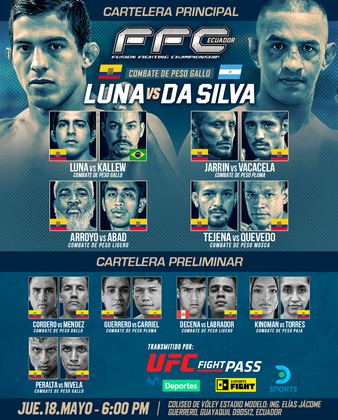 FFC 61: Luna vs. Da Silva | MMA Event | Tapology