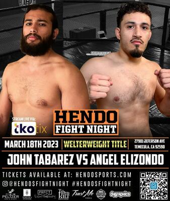 Jon Brumley vs. Cody Walton, Hendo's Fight Night 11 | MMA Bout | Tapology