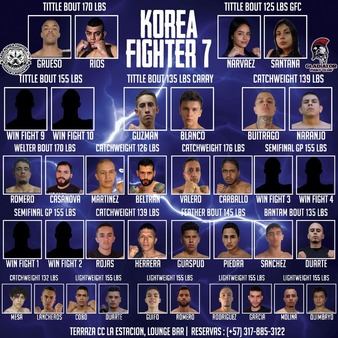 Bryan Alejandro Beltran Monroy vs. Mario Martinez, Casa Korea Fighter 7 ...