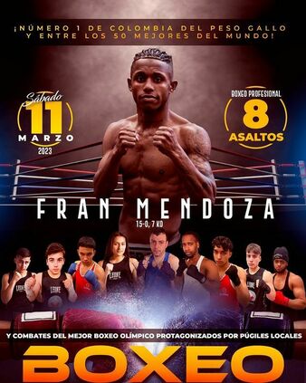 Fran Mendoza vs. Ricardo Martinez, Boxeo | Boxing Bout | Tapology