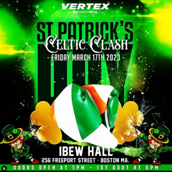 James Perella vs. Jorge Martin Garcia, Celtic Clash | Boxing Bout ...