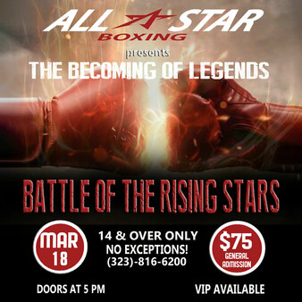Battle of the Rising Stars | Boxing Event | Tapology