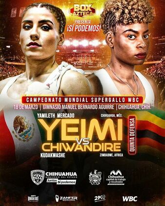 Karla Saldana vs. Joana Lopez, Yeimi vs. Chiwandire | Boxing Bout ...