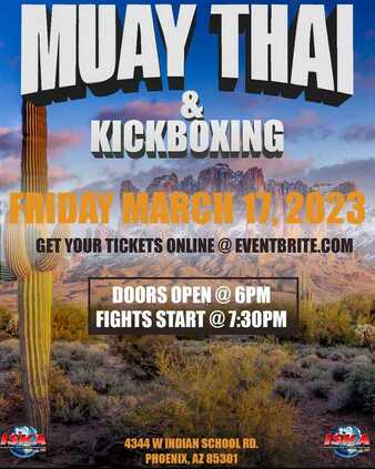 Devon Van Tran vs. Jesus Cervantes, Rage in the Ring 19 | Muay Thai ...