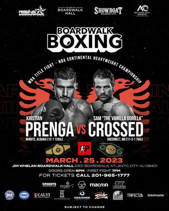 Derek Starling vs. Dennis Vance Jr., Boardwalk Boxing | Boxing Bout | Tapology