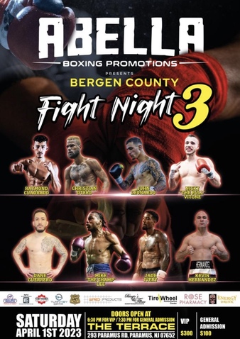 Bergen County Fight Night 3 | Boxing Event | Tapology