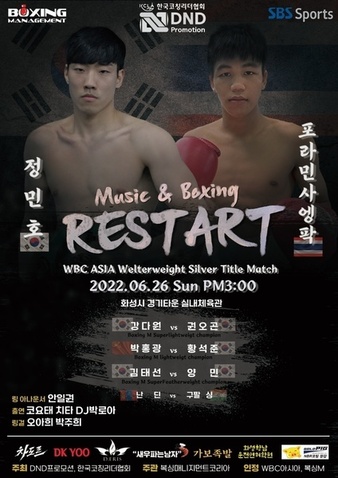 Tae Sun Kim vs. Seung Woo Yang II, Jung vs. Saengpak | Boxing Bout ...