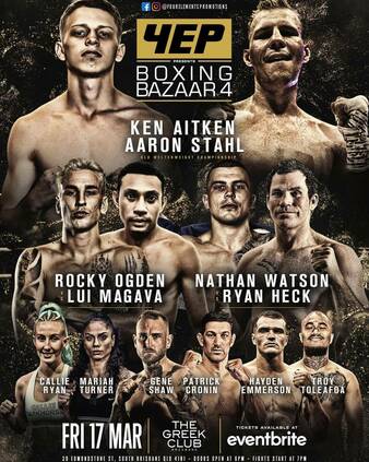 Mariah Turner vs. Callie Ryan, Aitken vs. Stahl | Boxing Bout | Tapology