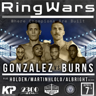 Quadir Albright vs. David Thomas, Ring Wars | Boxing Bout | Tapology